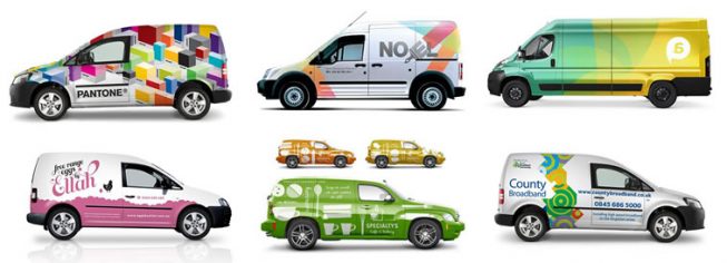 Fahrzeug-Grafik-Design: Beispiele zur Inspiration