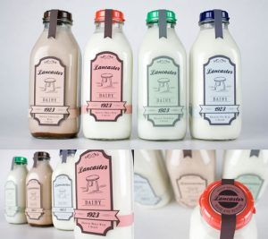 Milchverpackungen - kreative Beispiele