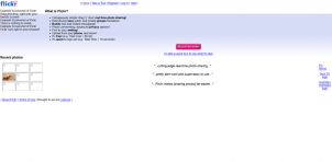 Entwurf der beliebten Webseiten einst und nun