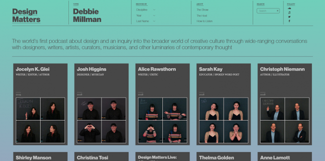 Die besten Design-Podcasts um Ihre Kreativität zu steigern